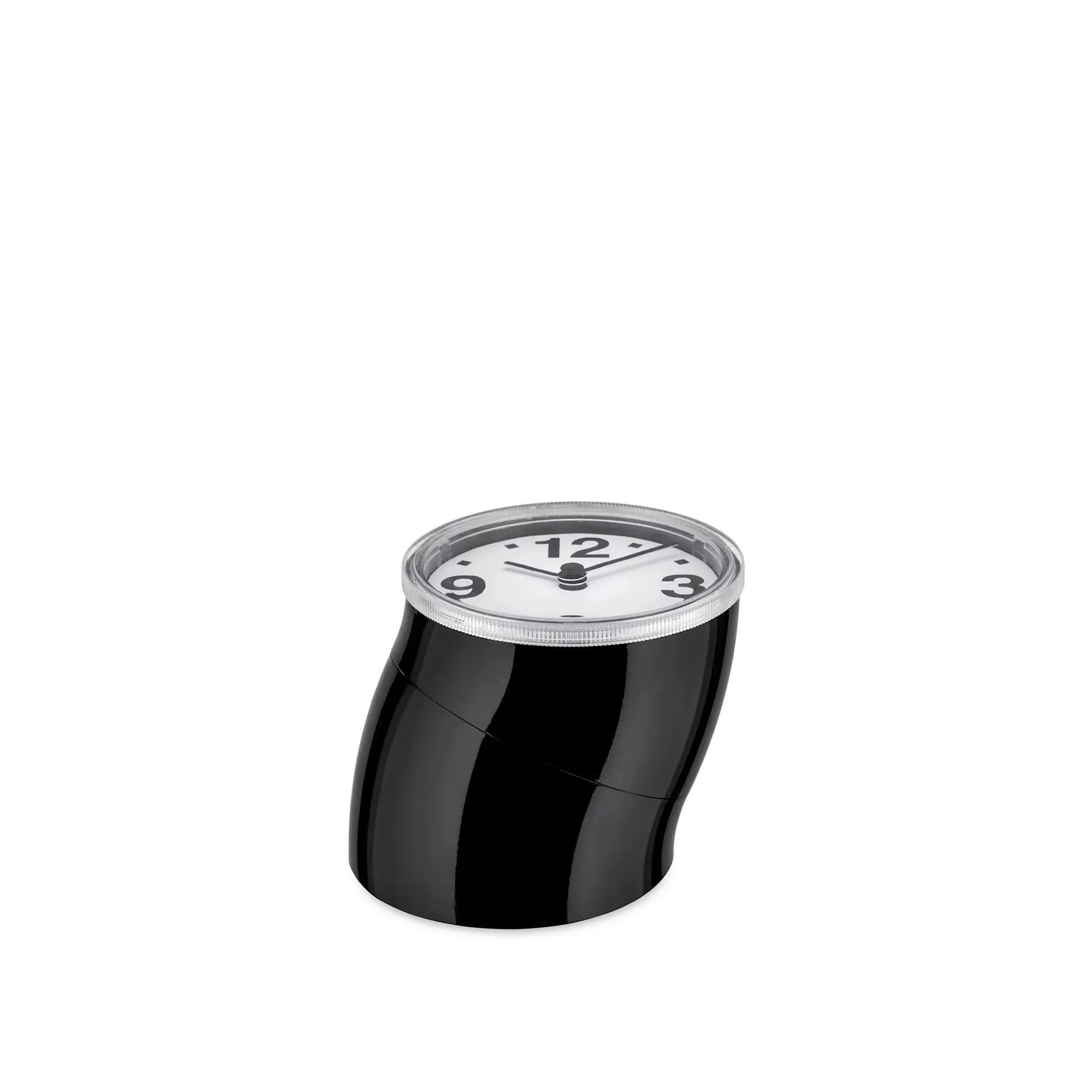 Köp Cronotime Desk Clock - Black från Alessi